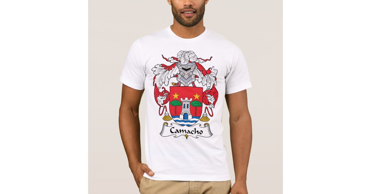 Camacho Family Crest T-Shirt | Zazzle