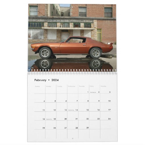 Camaro Calendar | Zazzle