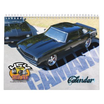 Camaro Calendar | Zazzle