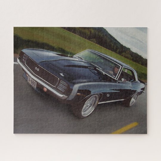 Camaro In Motion Jigsaw Puzzle | Zazzle.com