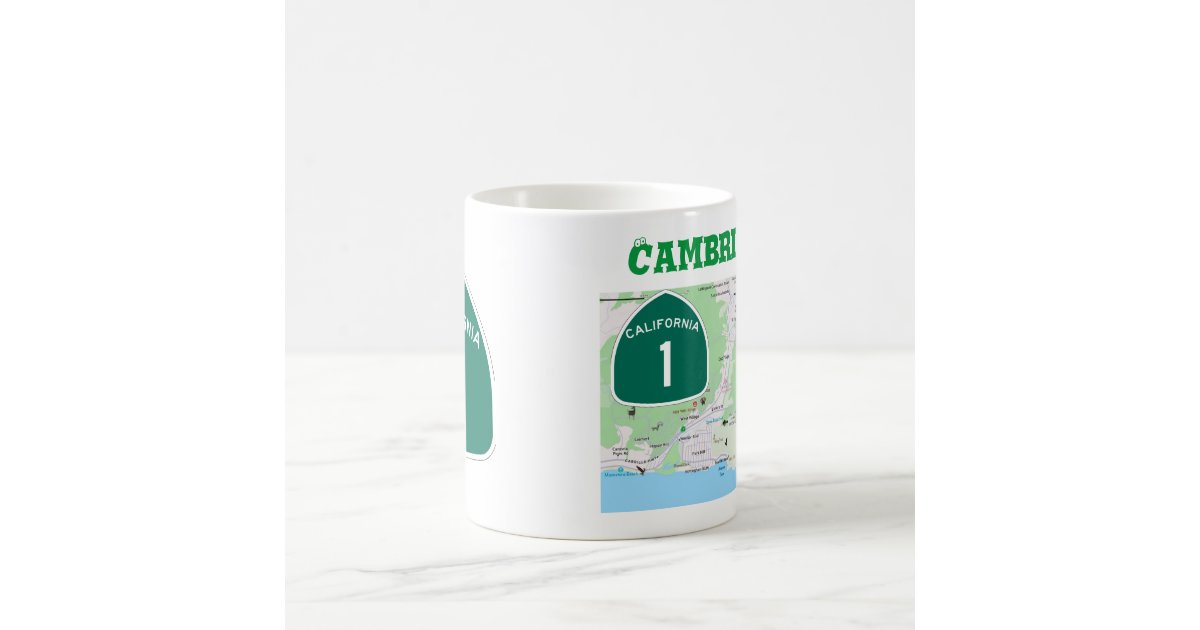 Cambria map coffee mug | Zazzle
