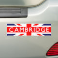 Cambridge : British Flag Bumper Sticker | Zazzle