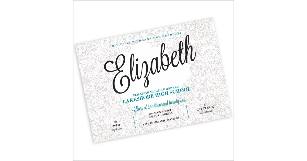 Cambridge Graduation Invitation - Set Of 24 | Zazzle