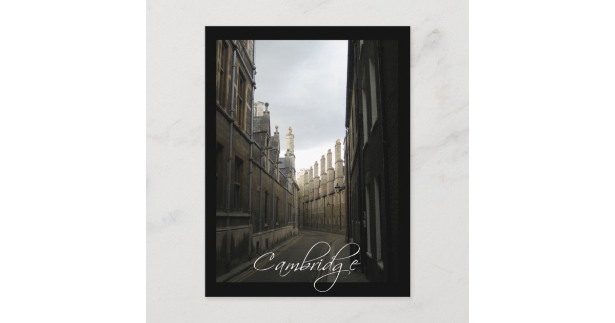 Cambridge Postcard | Zazzle