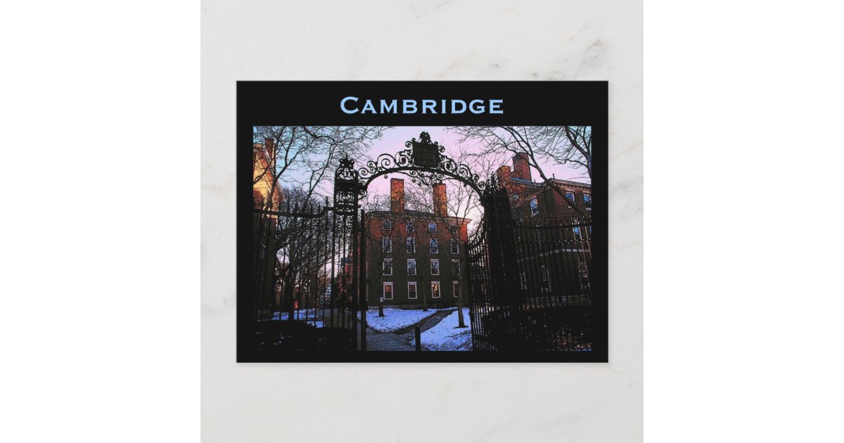 Cambridge Postcard | Zazzle