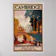 Cambridge Vintage Poster | Zazzle