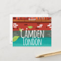 Camden, London vintage travel poster Postcard | Zazzle