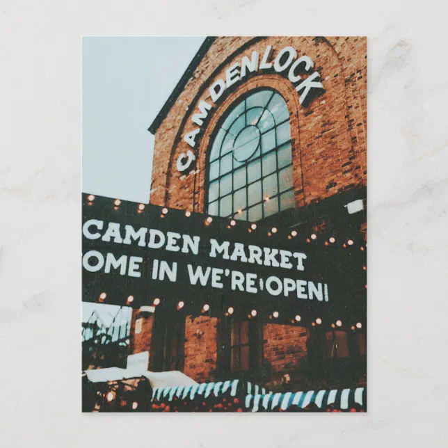 Camden Market Postcard | Zazzle
