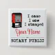 Came Saw Stamped Notary Public Stamp Customized Button | Zazzle