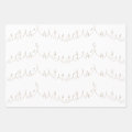 Camel Brown Eid Mubarak Masjid Pattern Design Wrapping Paper Sheets ...