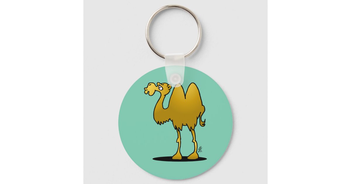Camel Keychain | Zazzle