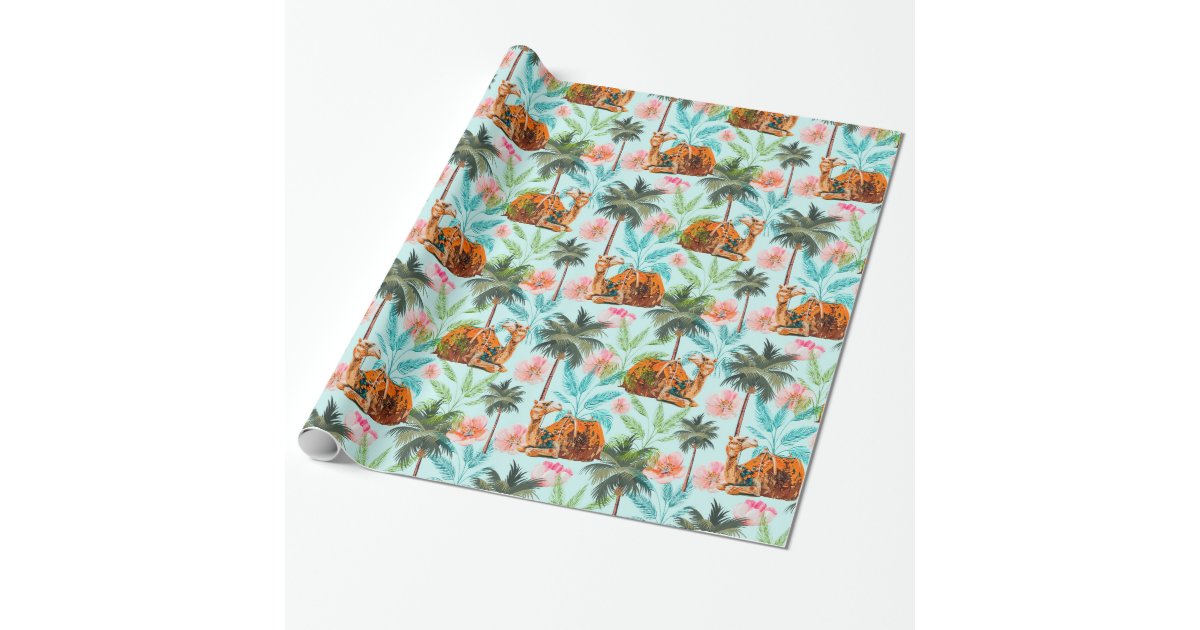 Camel Ride Wrapping Paper | Zazzle