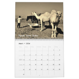 Camels of the Middle East Calendar | Zazzle