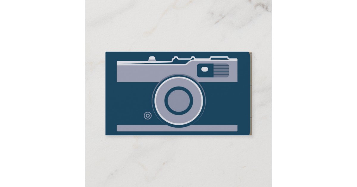 Camera Business Card | Zazzle