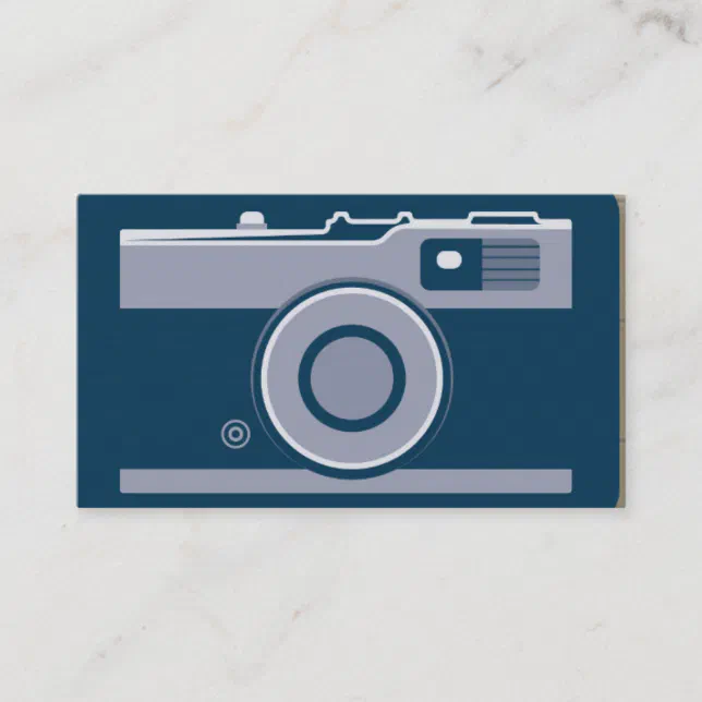 Camera Business Card | Zazzle
