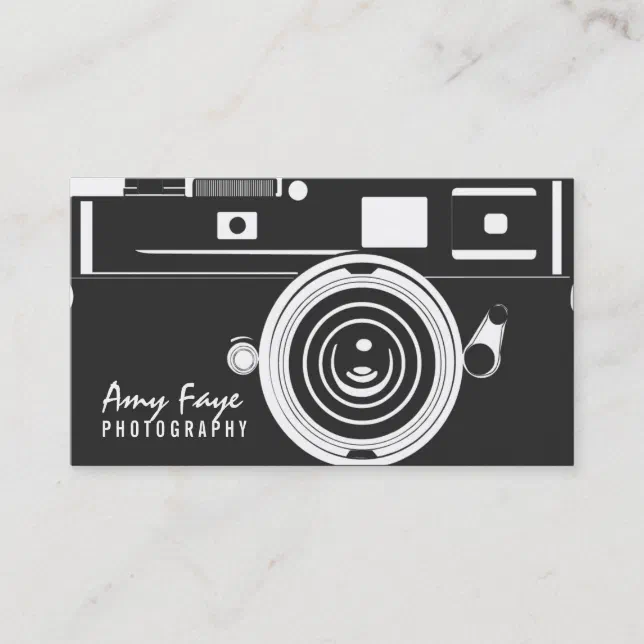 Camera Business Cards | Photography | Zazzle