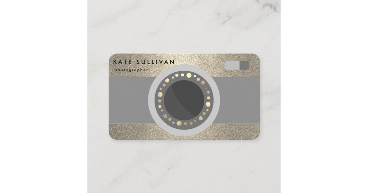 camera design business card | Zazzle