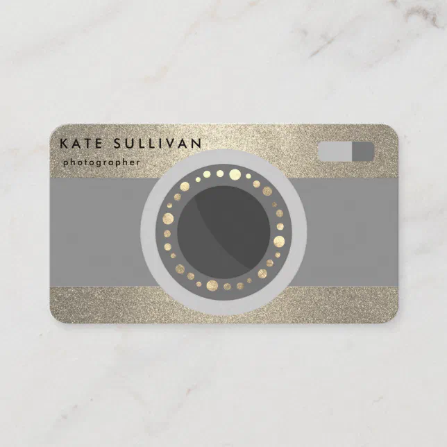 camera design business card | Zazzle