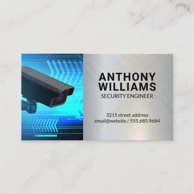 Camera | Home Security Business Card | Zazzle