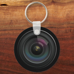 Camera Lens Photographer keychain | Zazzle