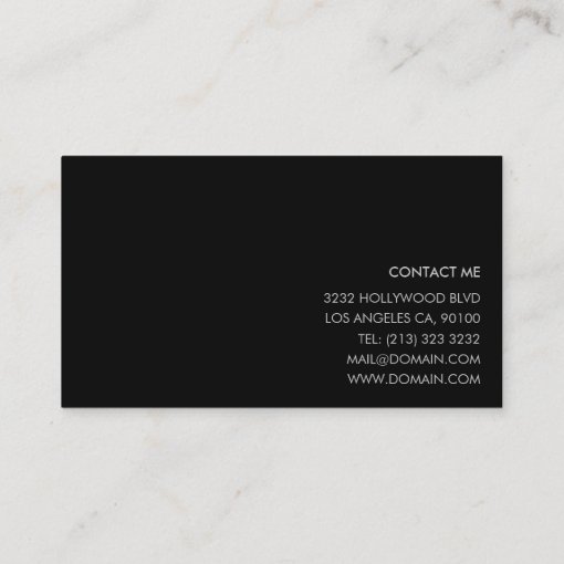 Camera Lens Viewfinder Black Photography Business Card | Zazzle