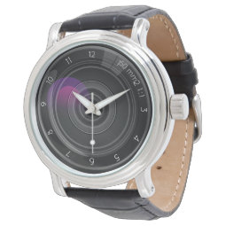 Camera Lens Watch | Zazzle