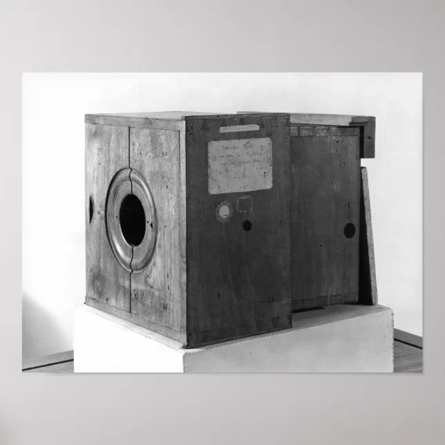 Camera of Joseph Nicephore Niepce, c.1816-22 Poster | Zazzle