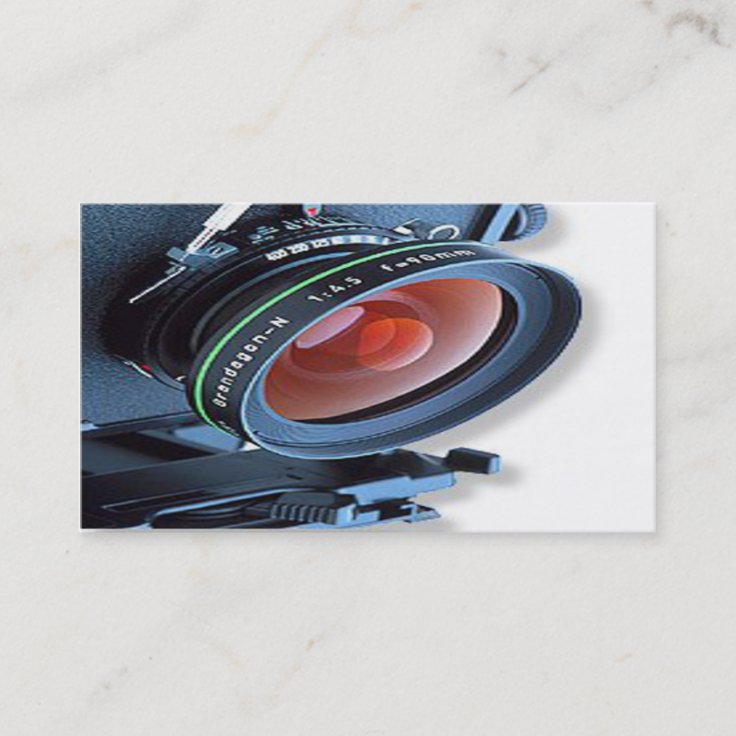 Camera Photography Business Card | Zazzle