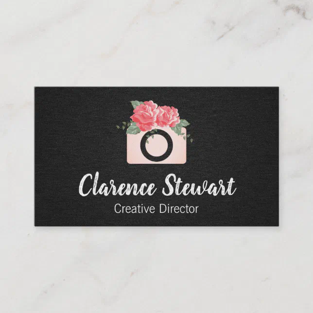 Camera | Photography Business Card | Zazzle