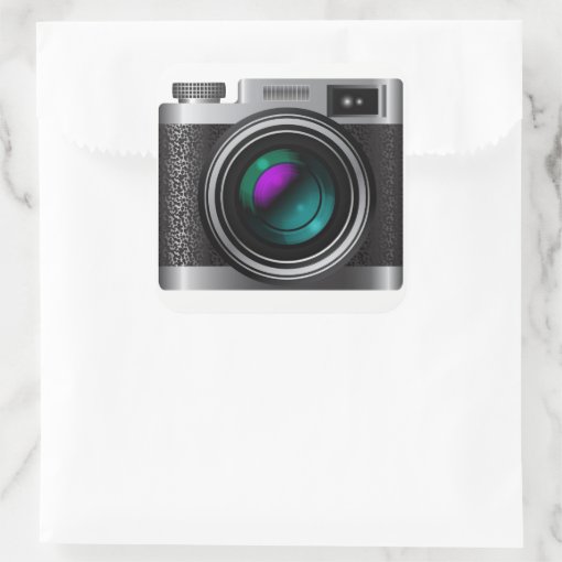 Camera Photography Sticker | Zazzle