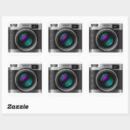Camera Photography Sticker | Zazzle