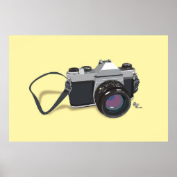 Camera Poster | Zazzle