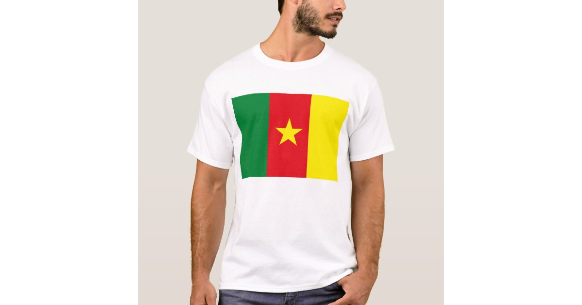 Cameroon Flag T-shirt | Zazzle