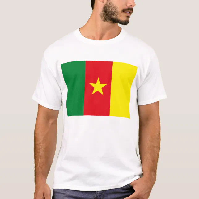 Cameroon Flag T-shirt | Zazzle