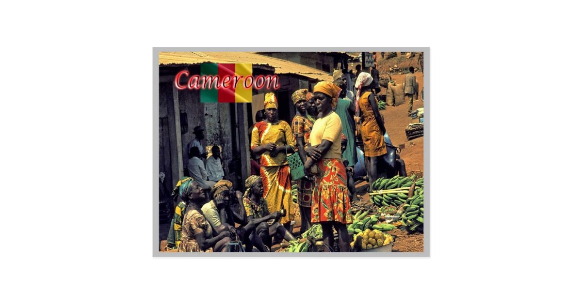 Cameroon - postcard | Zazzle.com