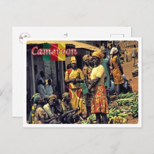 Cameroon - postcard | Zazzle