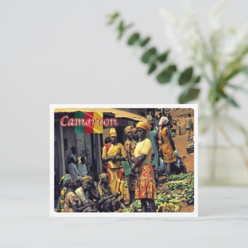 Cameroon - postcard | Zazzle