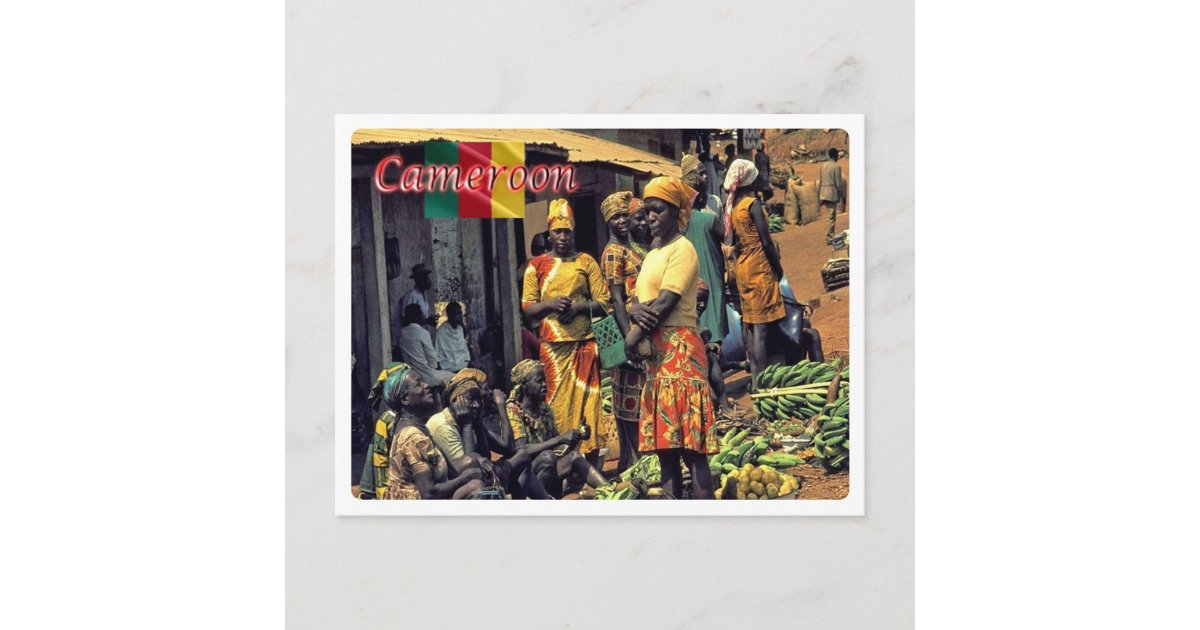 Cameroon - postcard | Zazzle