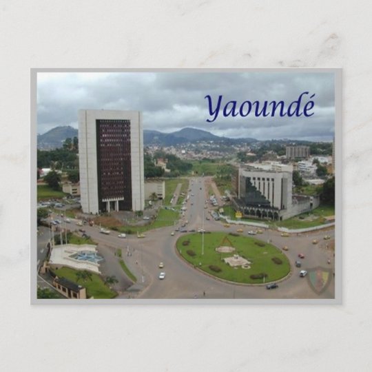 Cameroon - Yaoundé - Postcard | Zazzle.com