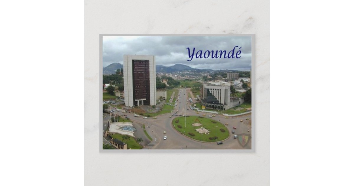Cameroon - Yaoundé - Postcard | Zazzle.com