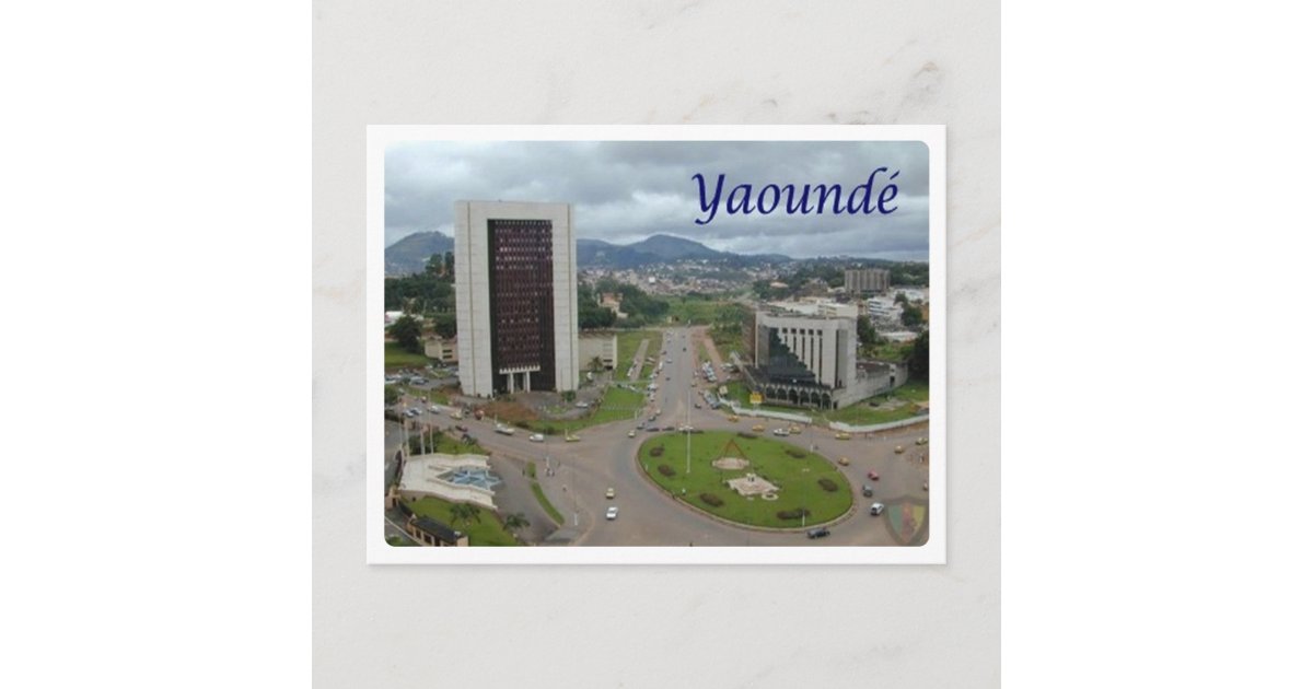Cameroon - Yaoundé - Postcard | Zazzle