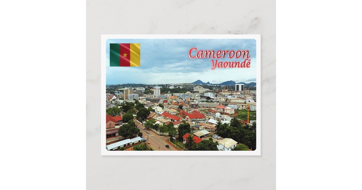 Cameroon - yaoundé - postcard | Zazzle
