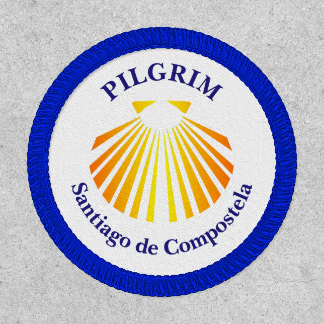 Camino de Santiago pilgrims Patch | Zazzle