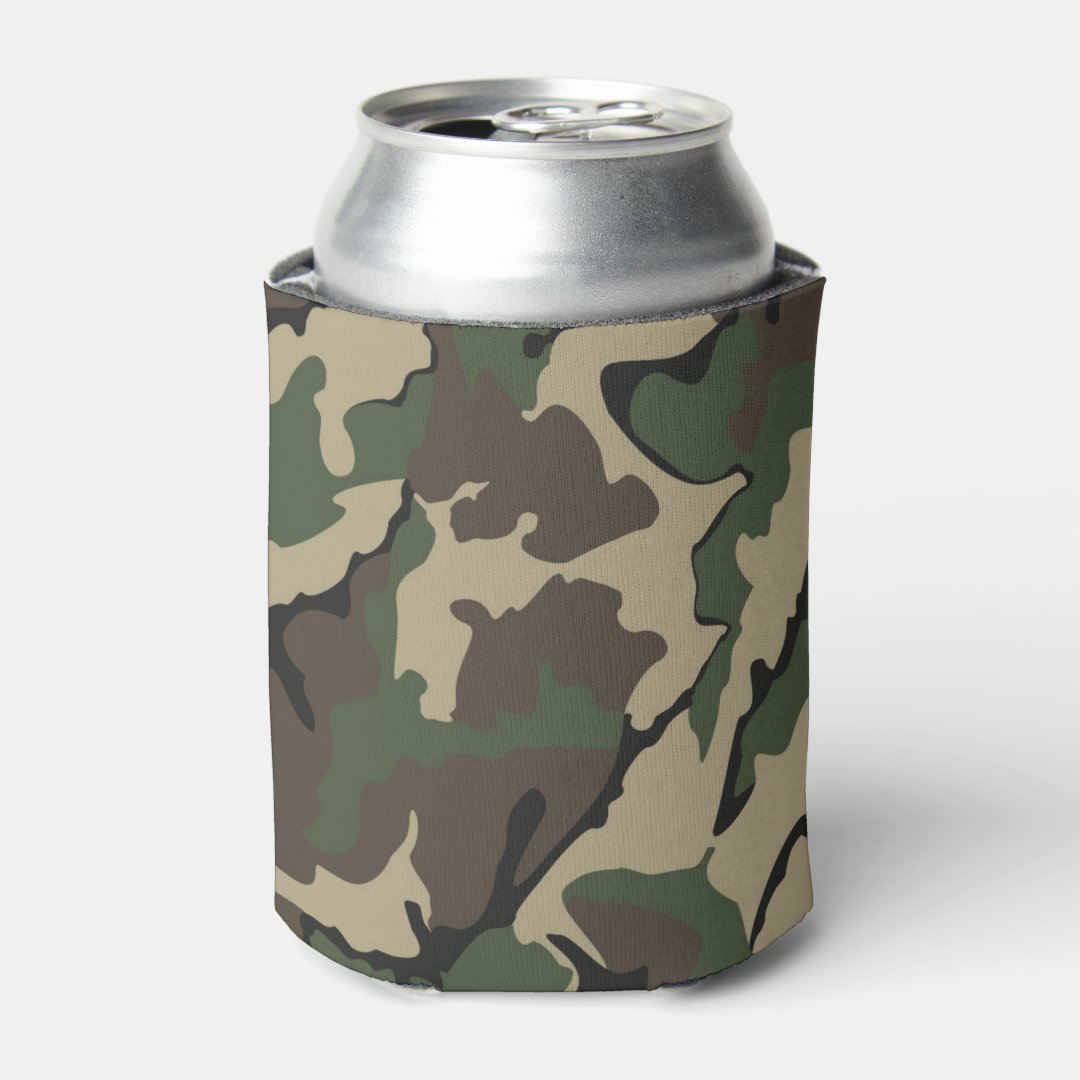 Camo, Can Cooler | Zazzle
