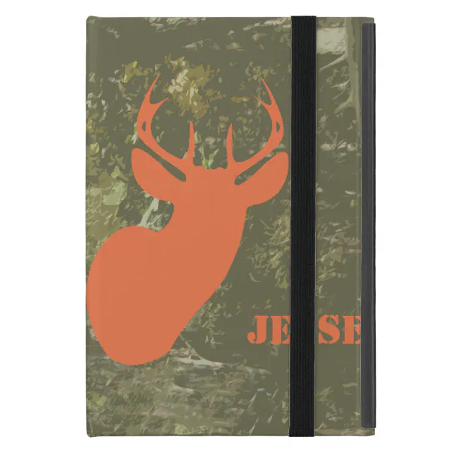 Camo & Orange Deer iPad Mini Case With Kickstand | Zazzle