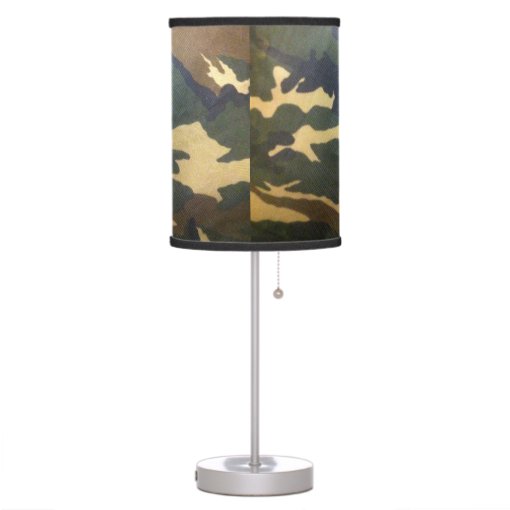 Camo Table Lamp | Zazzle