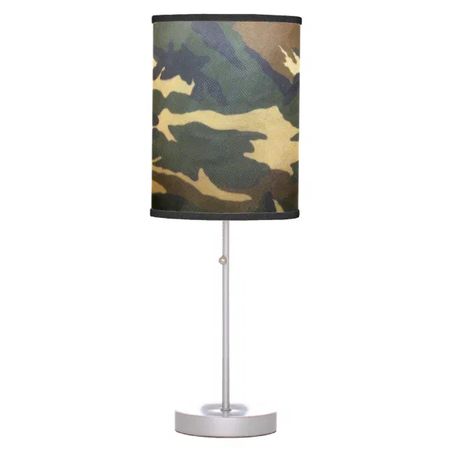 Camo Table Lamp | Zazzle
