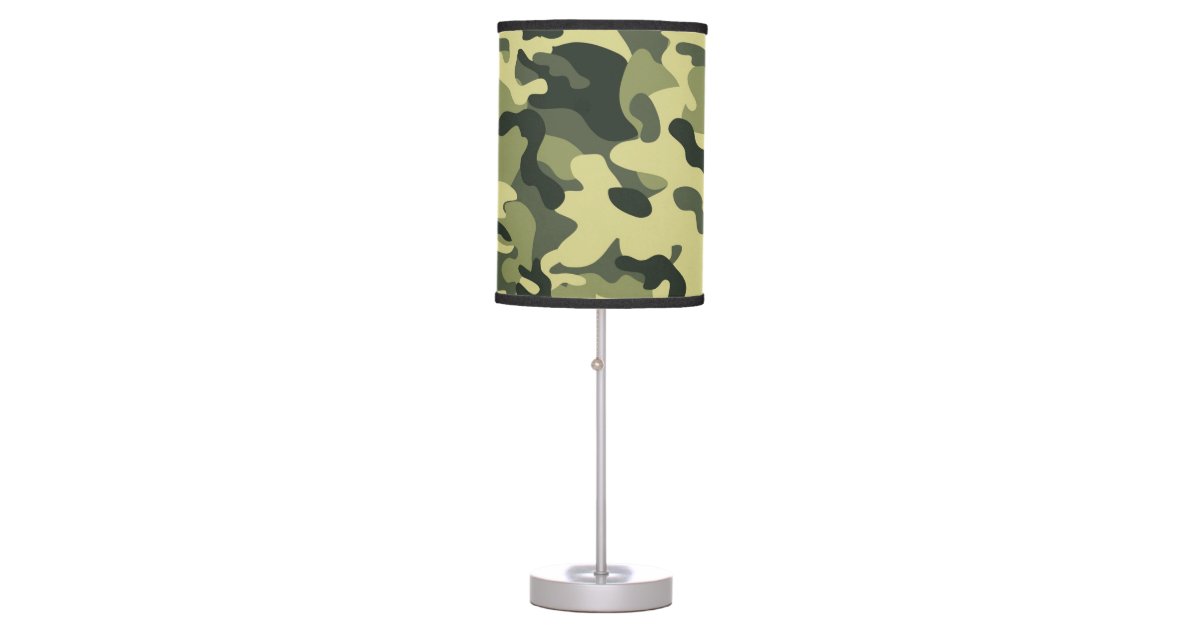 Camo Table Lamp | Zazzle