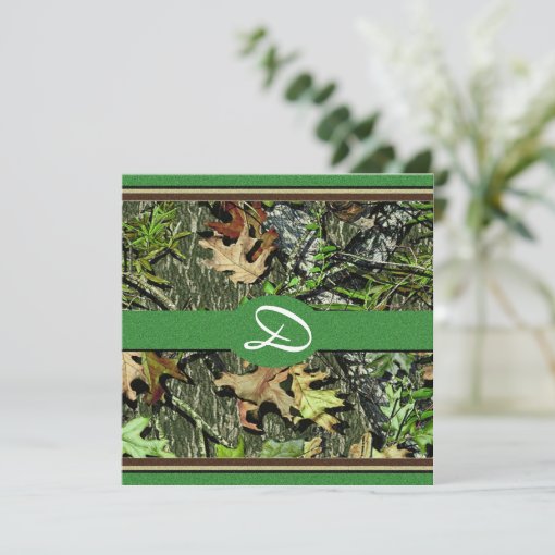 Camo Wedding Invitations | Zazzle