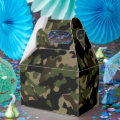 Camoflague Army Camo Birthday Party Favor Favor Boxes | Zazzle